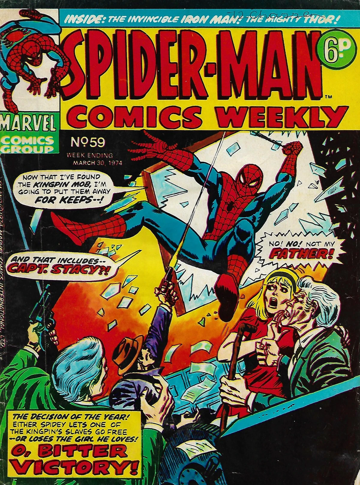 Spider-Man Comics Weekly Vol 1 59 | Albion British Comics Database Wiki ...