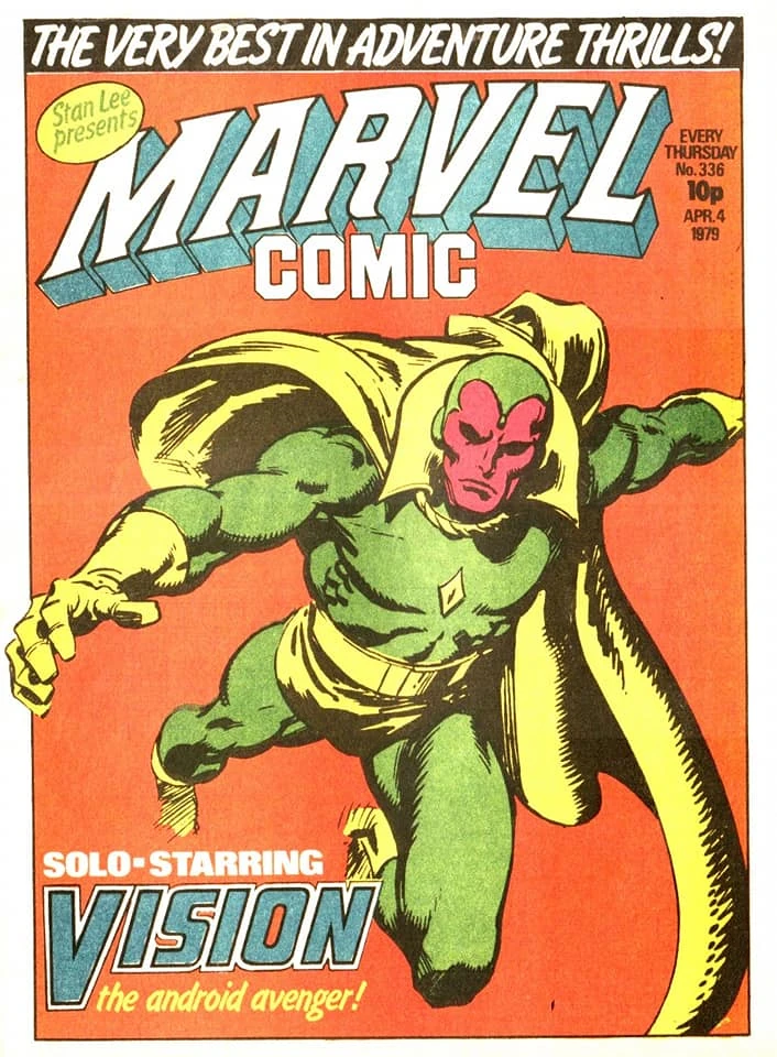 Marvel Comic Vol 1 336 | Albion British Comics Database Wiki | Fandom