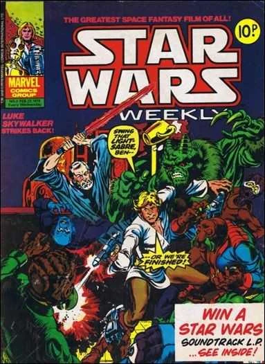 Star Wars Weekly Vol 1 3 | Albion British Comics Database Wiki | Fandom