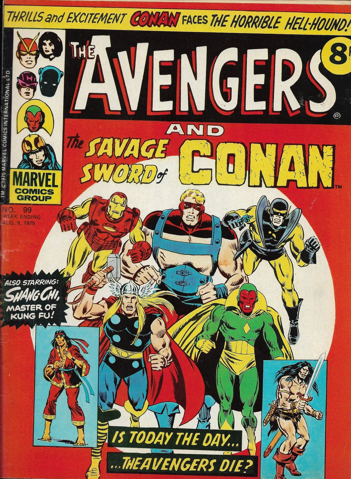 Avengers (Marvel UK) Vol 1 99 | Albion British Comics Database Wiki ...