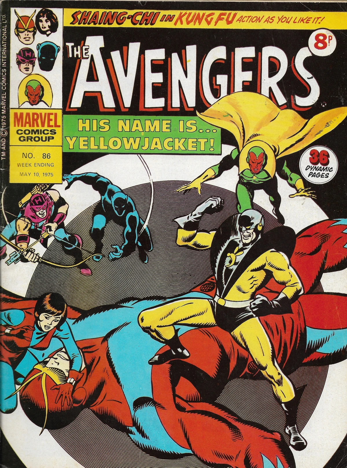 Avengers (Marvel UK) Vol 1 86 | Albion British Comics Database Wiki ...