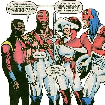 Captain Britain Corps | Albion British Comics Database Wiki | Fandom