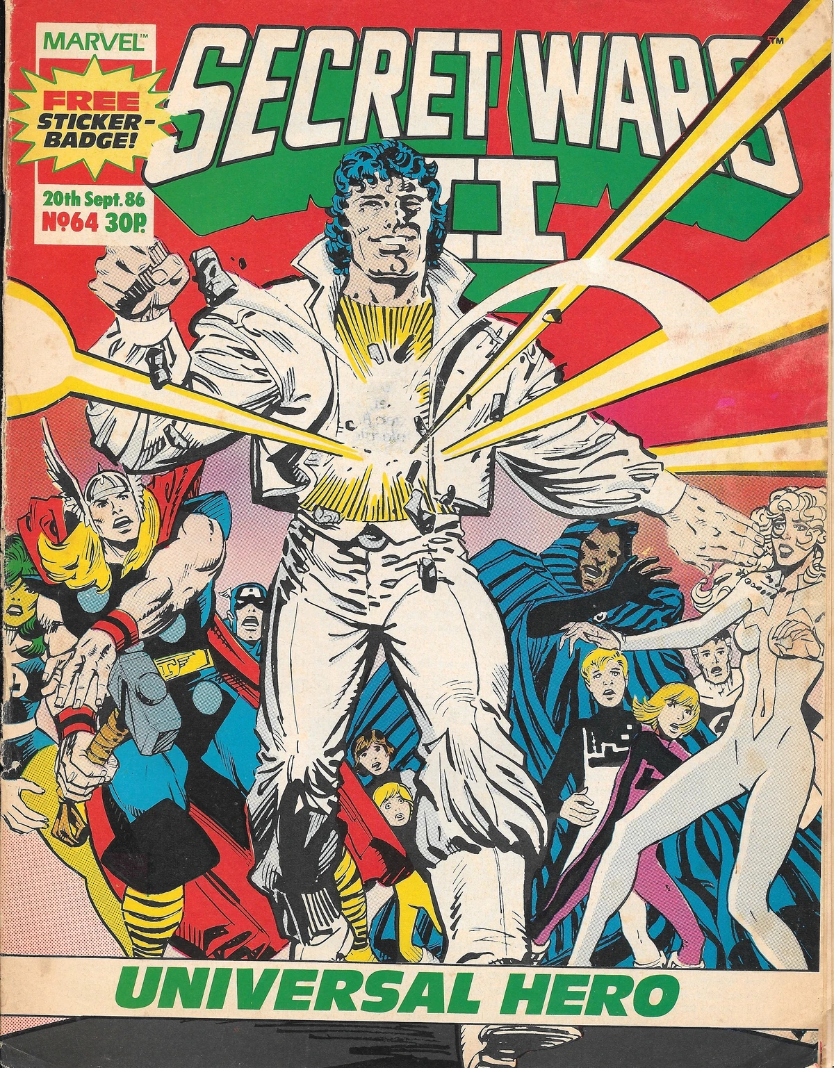 Secret Wars Vol 1 64 | Albion British Comics Database Wiki | Fandom