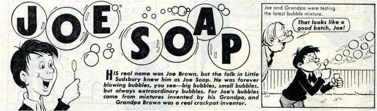 Joe Soap (Cracker) | Albion British Comics Database Wiki | Fandom