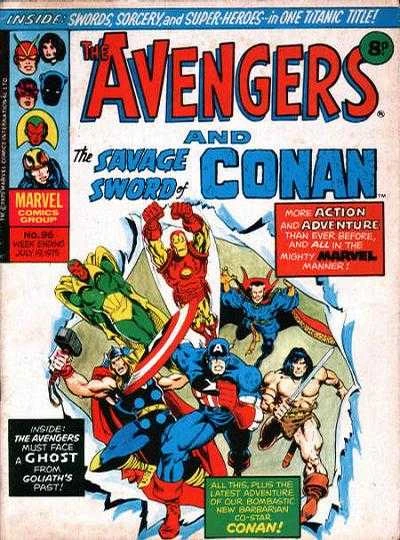 Avengers (Marvel UK) Vol 1 96 | Albion British Comics Database Wiki ...
