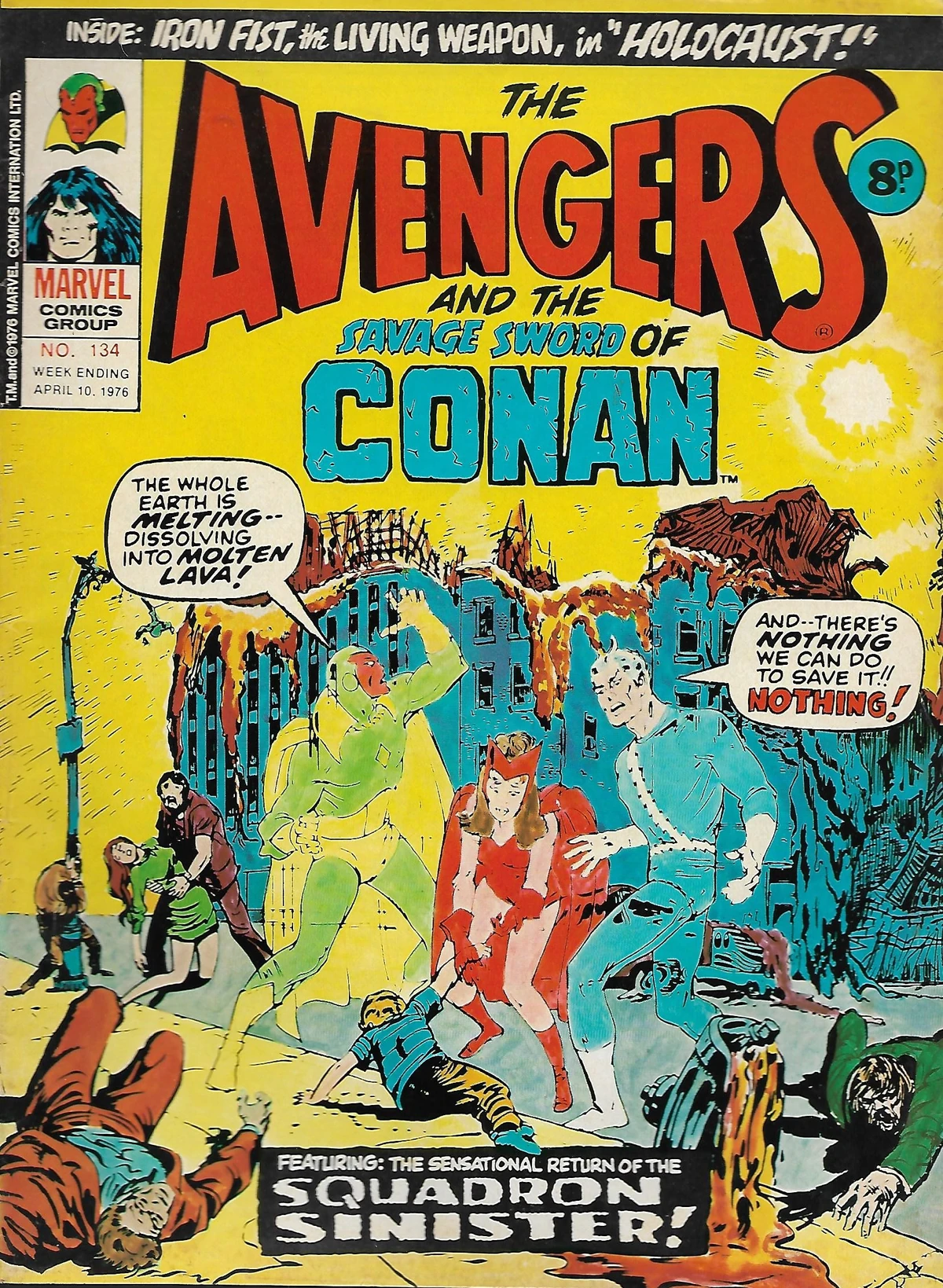Avengers (Marvel UK) Vol 1 134 | Albion British Comics Database Wiki ...