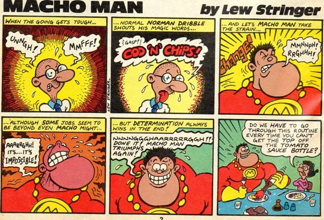 Macho Man | Albion British Comics Database Wiki | Fandom