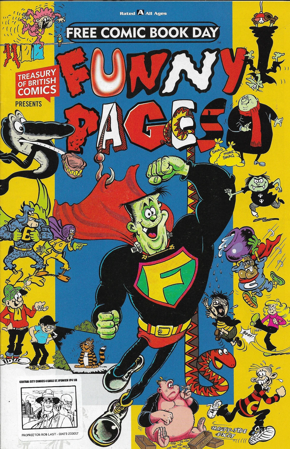 Funny Pages Free Comic Book Day Vol 1 1 | Albion British Comics ...