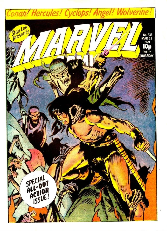 Marvel Comic Vol 1 335 | Albion British Comics Database Wiki | Fandom