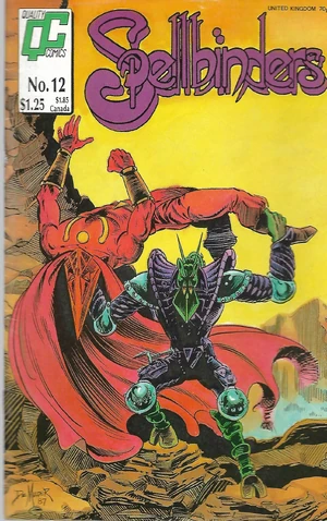 Spellbinders Vol 1 12 | Albion British Comics Database Wiki | Fandom