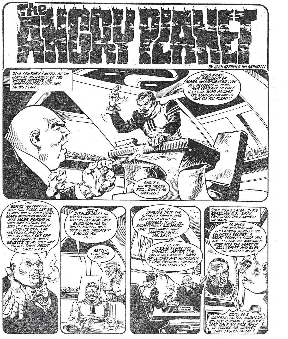 The Angry Planet | Albion British Comics Database Wiki | Fandom