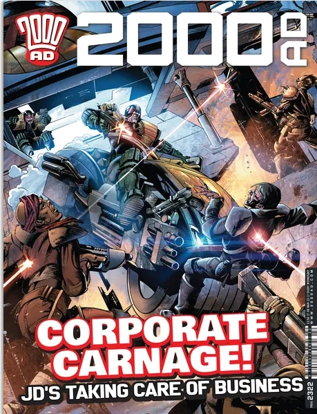 2000 AD Vol 1 2322 | Albion British Comics Database Wiki | Fandom