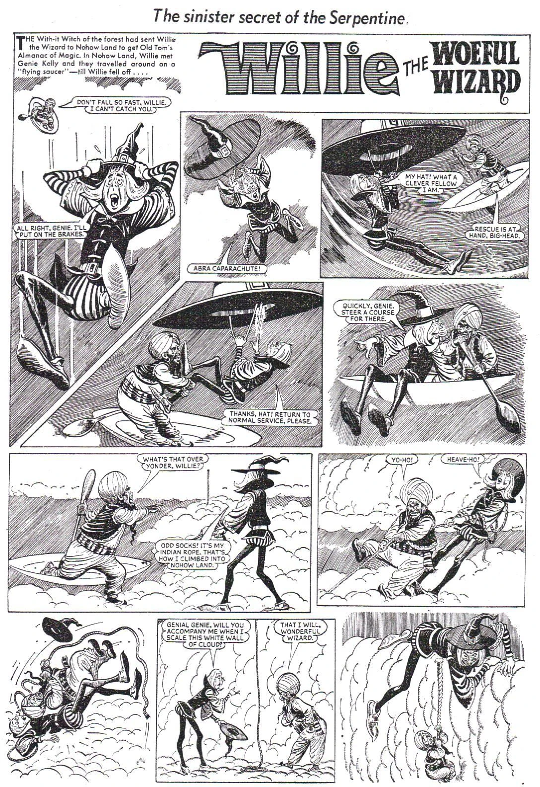 Willie The Woeful Wizard | Albion British Comics Database Wiki | Fandom