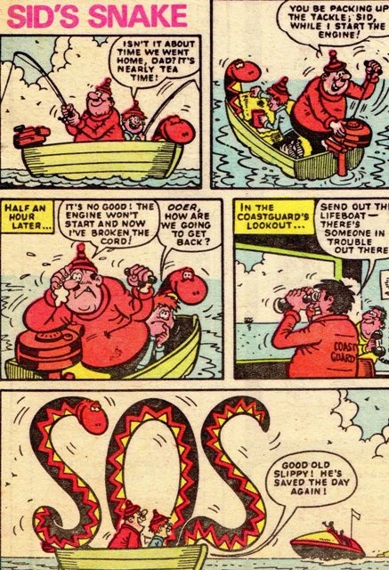 Sid's Snake | Albion British Comics Database Wiki | Fandom