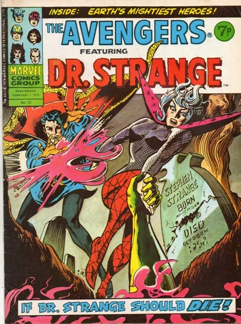 Avengers (Marvel UK) Vol 1 72 | Albion British Comics Database Wiki ...