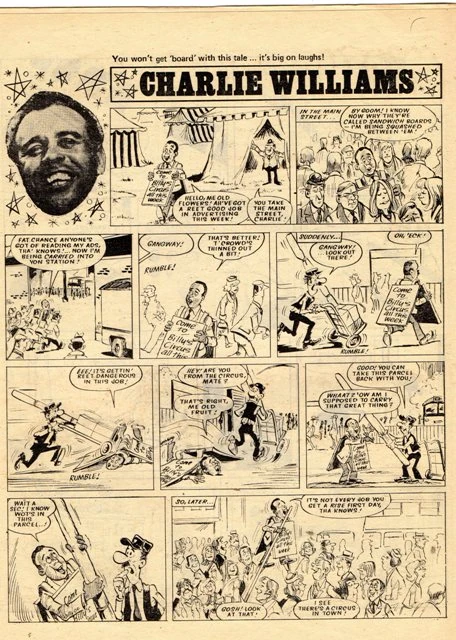 Charlie Williams | Albion British Comics Database Wiki | Fandom