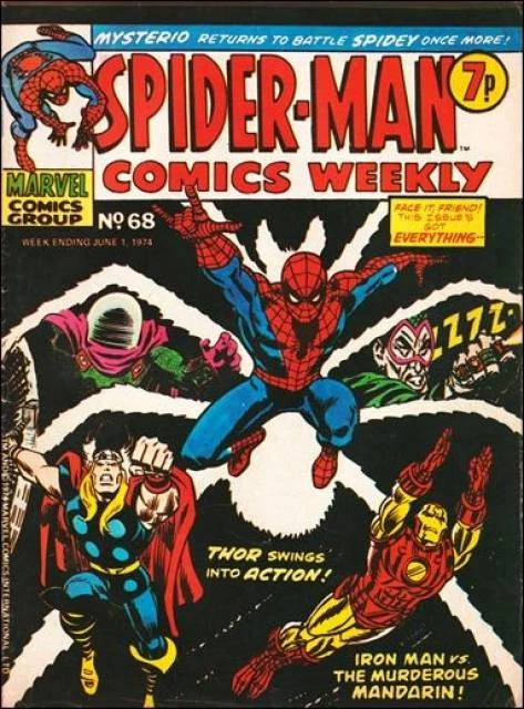 Spider-Man Comics Weekly Vol 1 68 | Albion British Comics Database Wiki ...