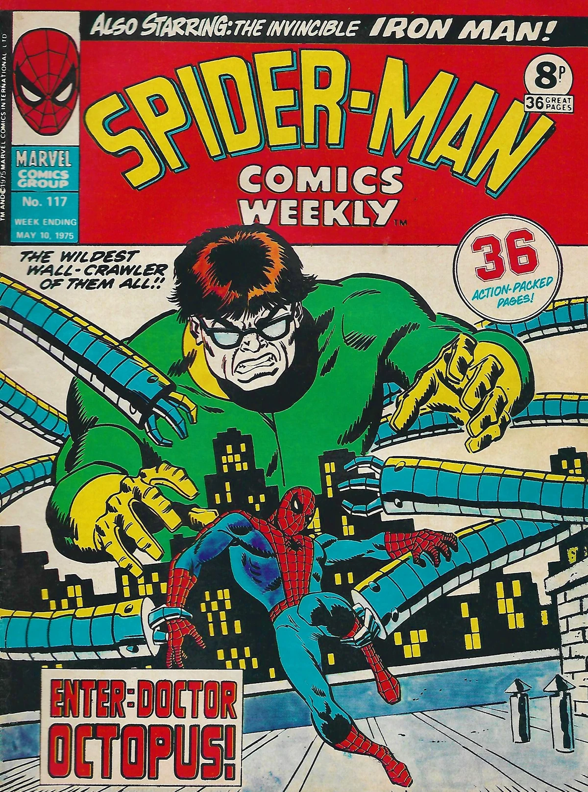 Spider-Man Comics Weekly Vol 1 117 | Albion British Comics Database ...