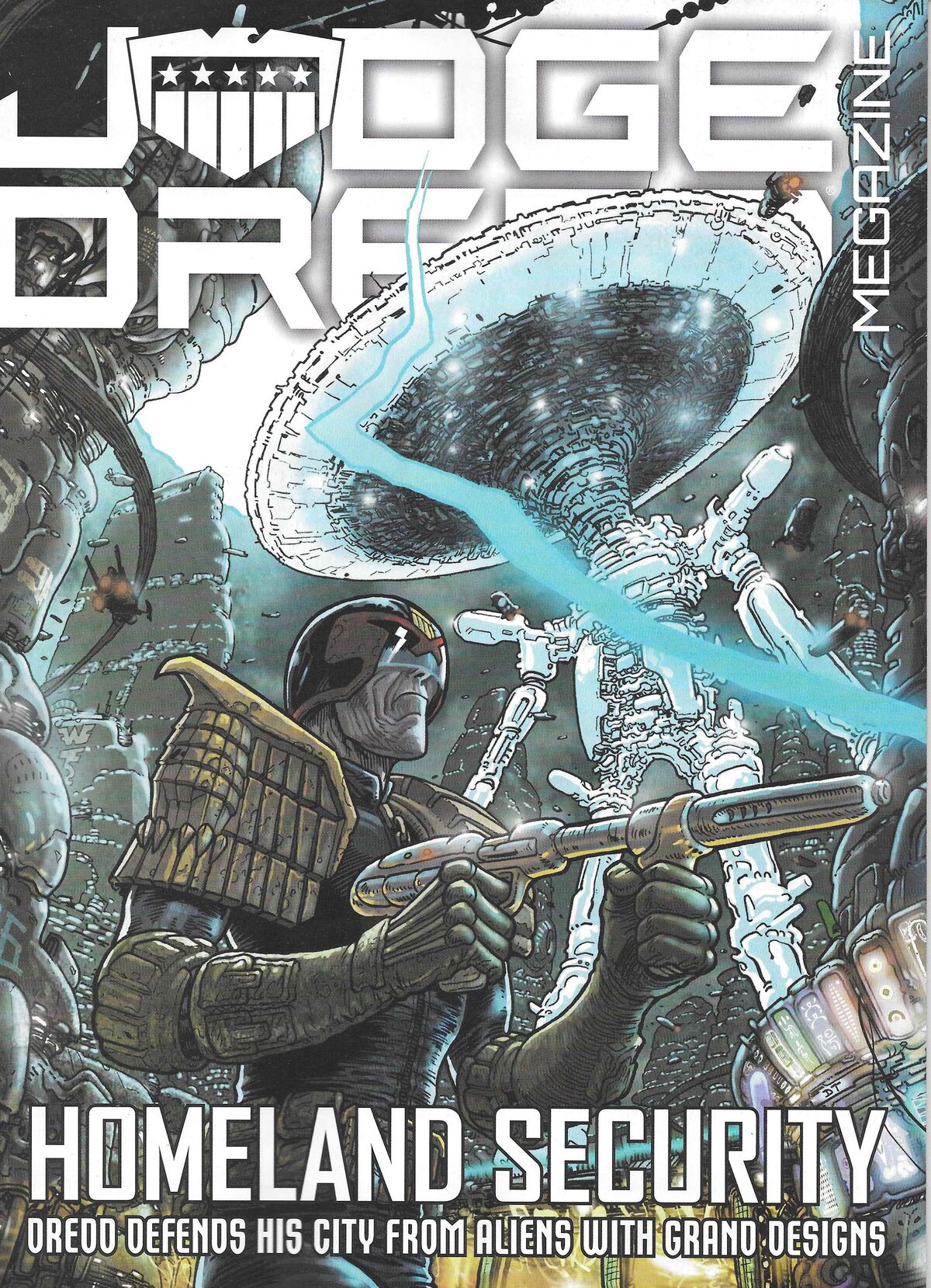 Judge Dredd Megazine Vol 1 438 Albion British Comics Database Wiki