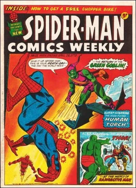 Spider-Man Comics Weekly Vol 1 11 | Albion British Comics Database Wiki ...