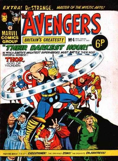 Avengers (Marvel UK) Vol 1 4 | Albion British Comics Database Wiki | Fandom