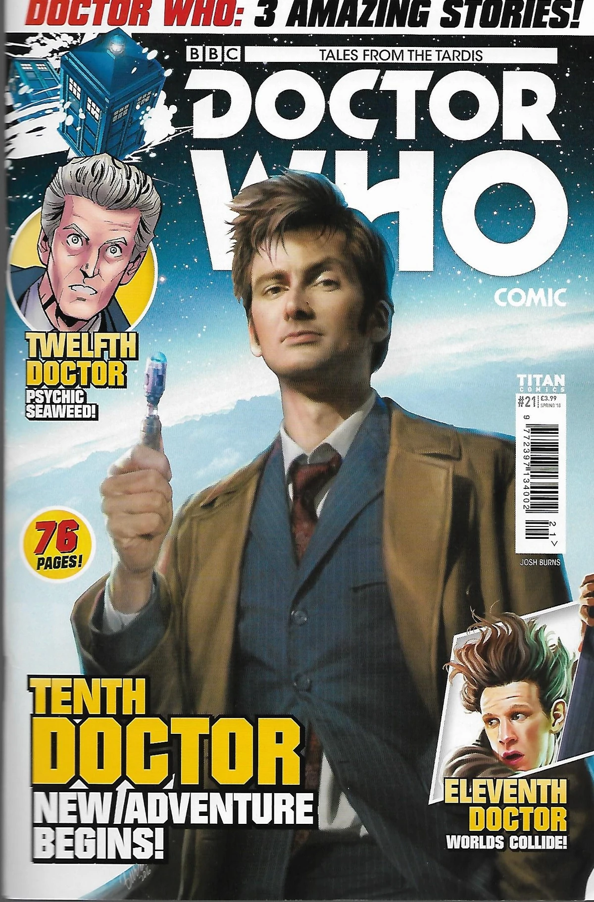 Tales From the TARDIS: Doctor Who Comic Vol 1 21 | Albion British ...
