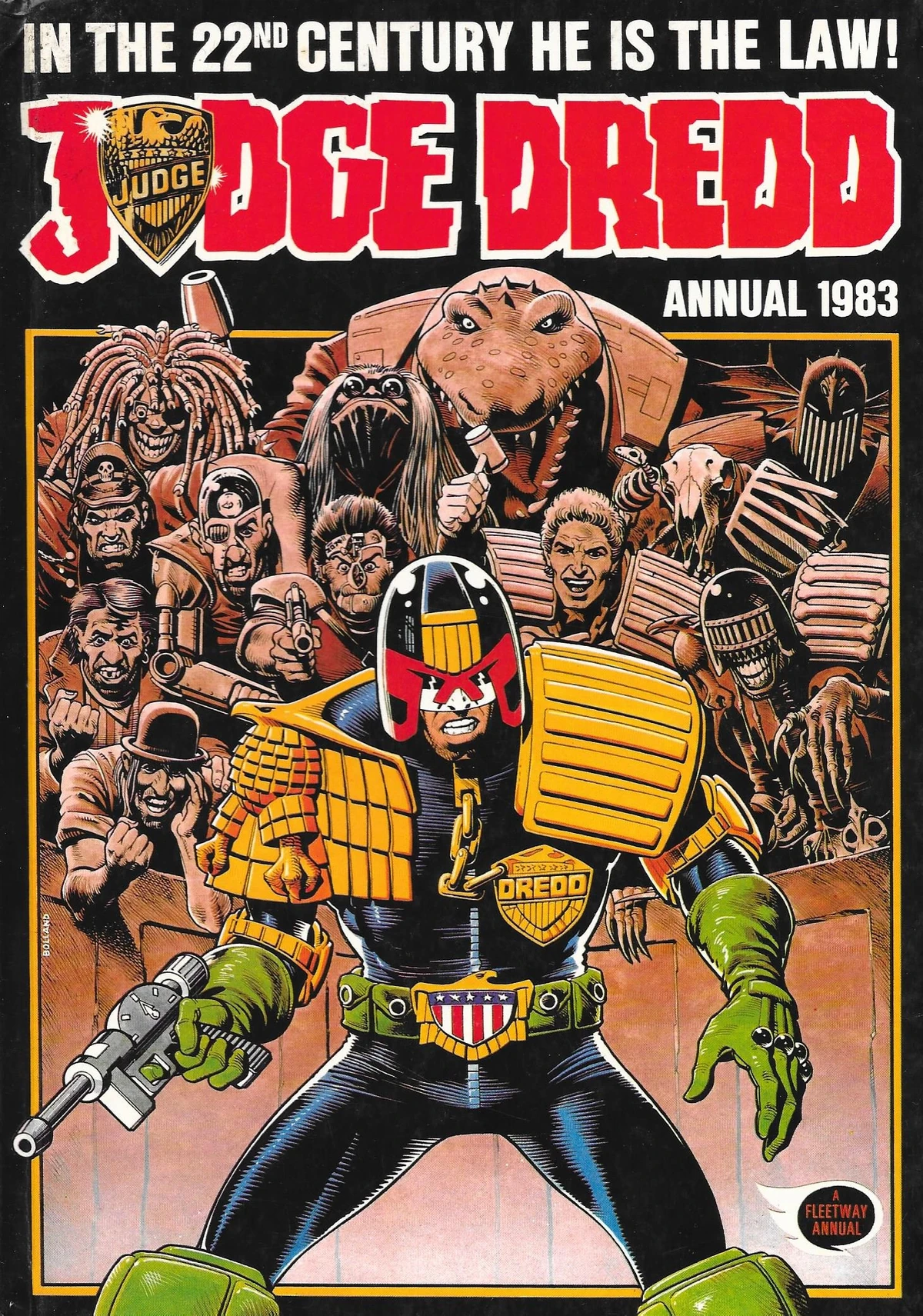Judge Dredd Annual Vol 1 3 | Albion British Comics Database Wiki | Fandom