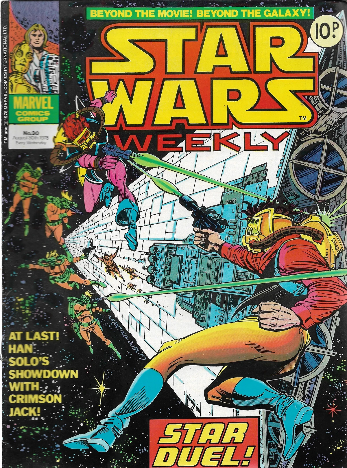 Star Wars Weekly Vol 1 30 | Albion British Comics Database Wiki | Fandom