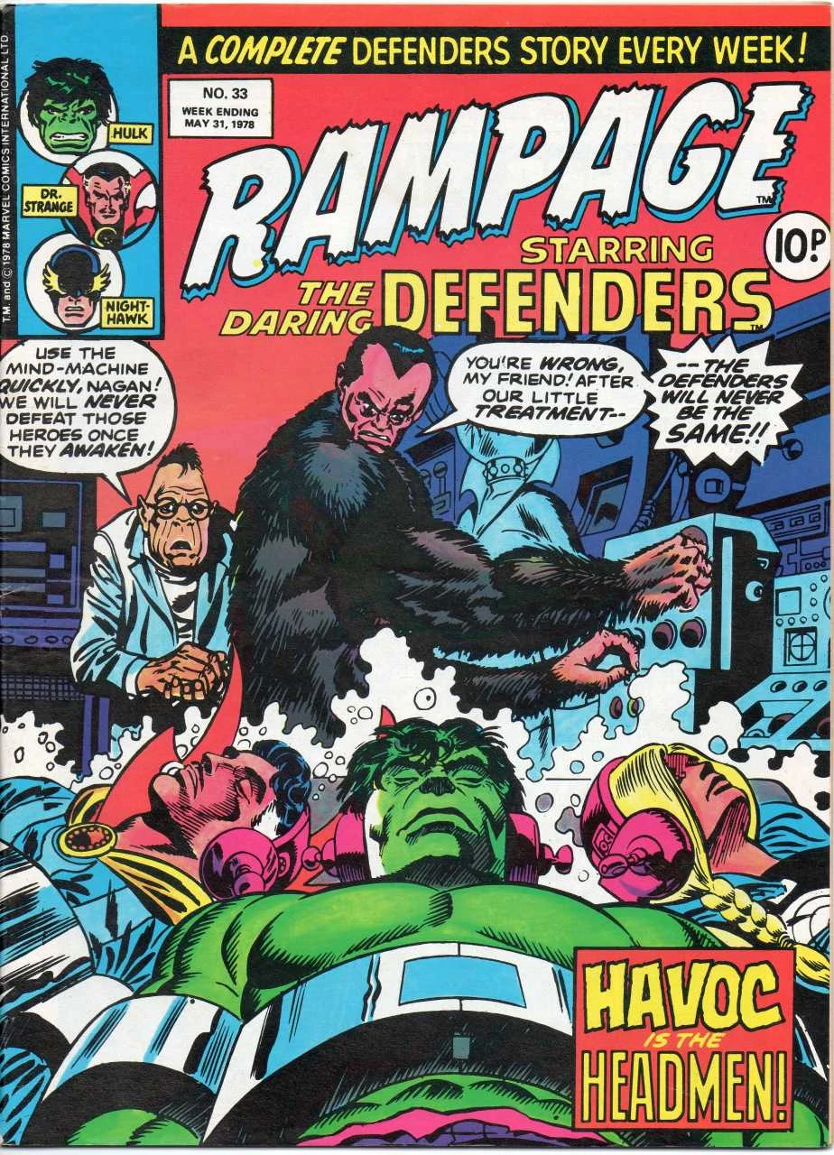 Rampage Vol 1 33 | Albion British Comics Database Wiki | Fandom