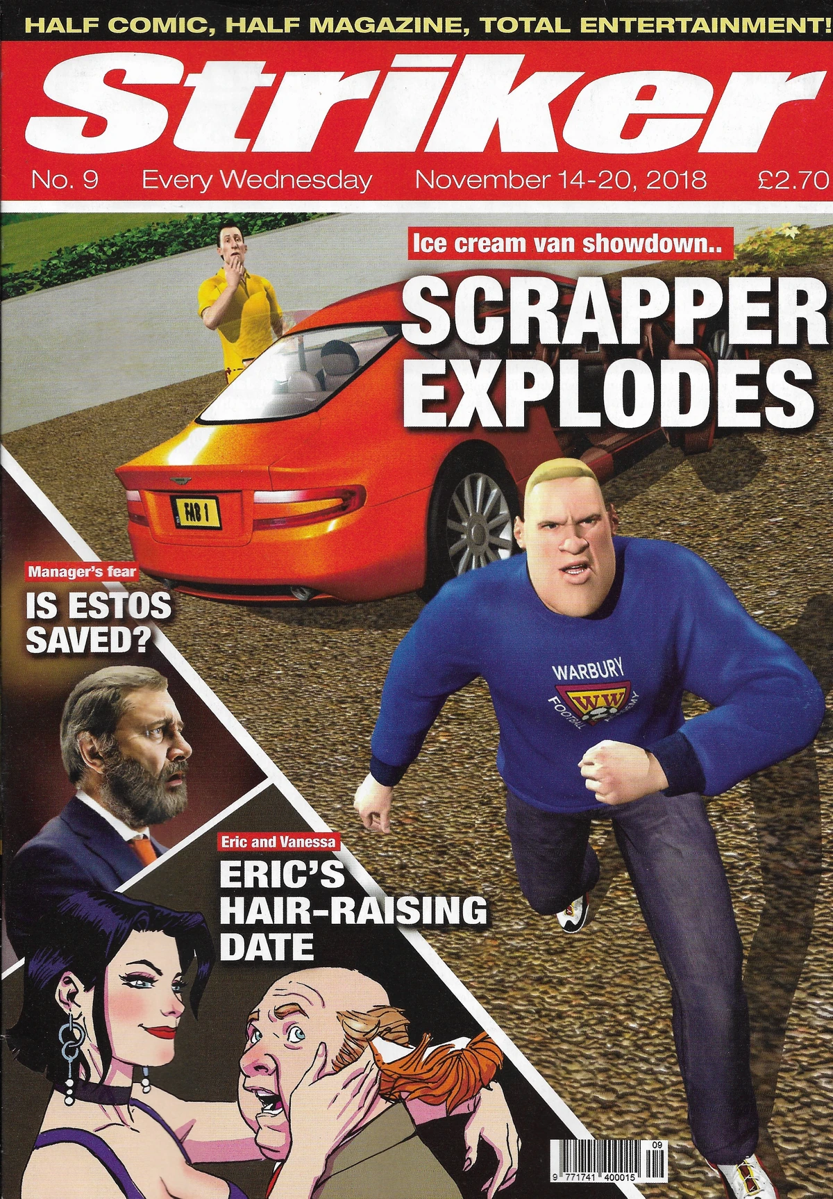 Striker Vol 2 9 | Albion British Comics Database Wiki | Fandom