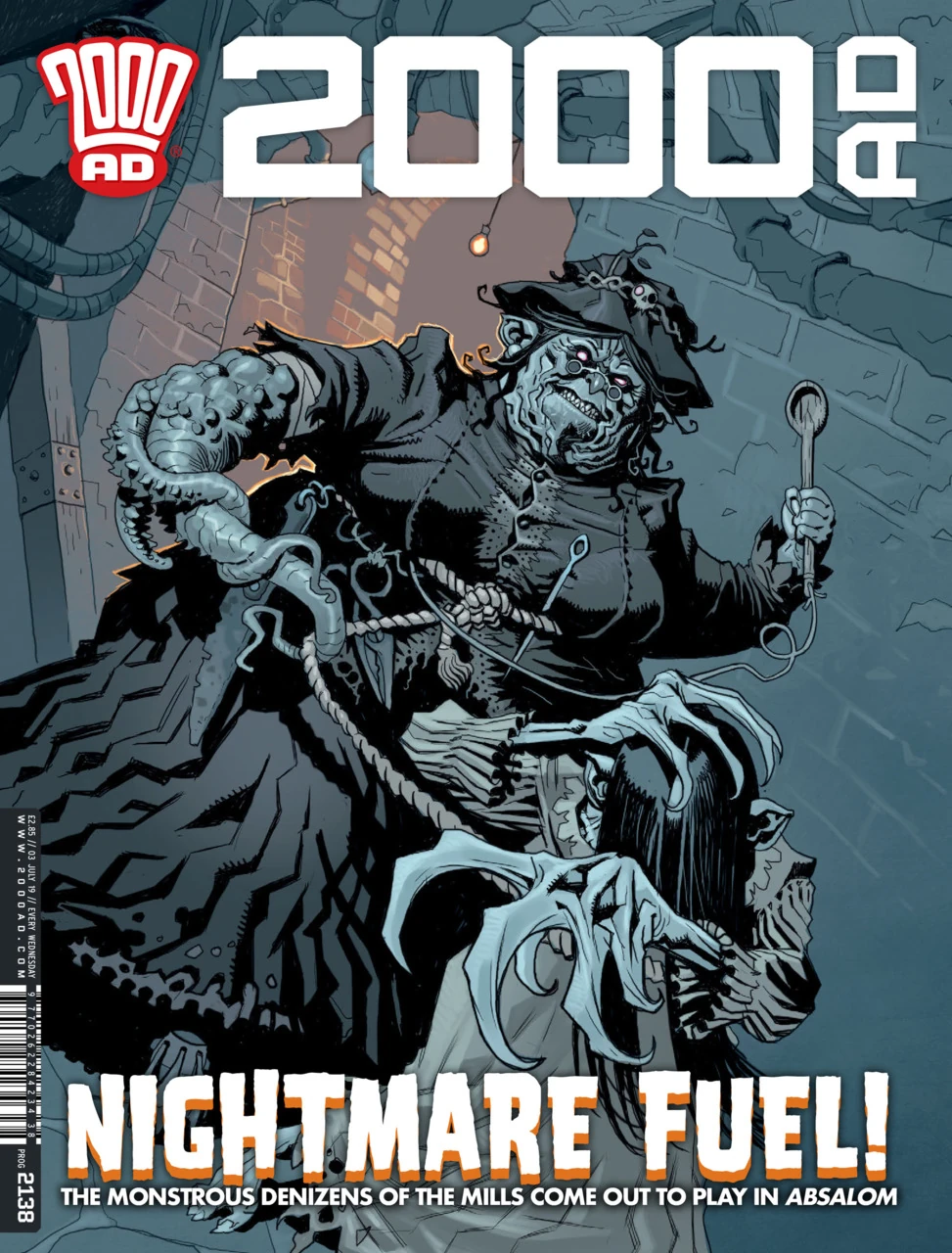 2000 AD Vol 1 2138 | Albion British Comics Database Wiki | Fandom
