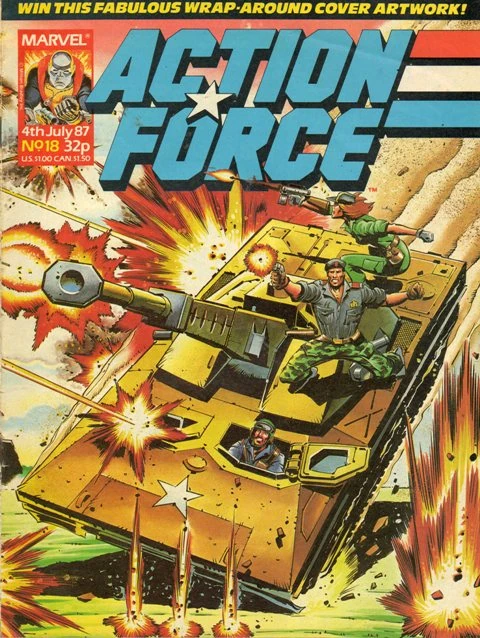 Action Force (Marvel UK) Vol 1 18 | Albion British Comics Database Wiki ...