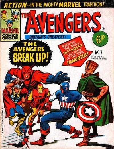 Avengers (Marvel UK) Vol 1 7 | Albion British Comics Database Wiki | Fandom