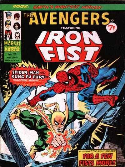 Avengers (Marvel UK) Vol 1 73 | Albion British Comics Database Wiki ...