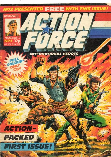 Action Force (Marvel UK) Vol 1 1 | Albion British Comics Database Wiki | Fandom