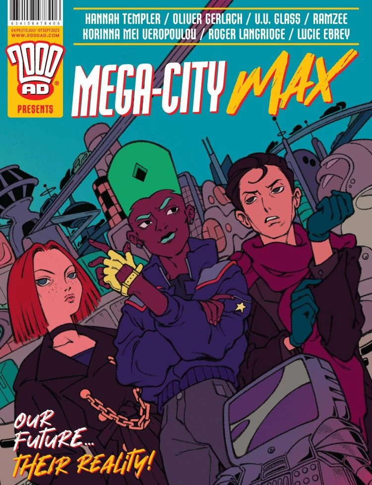 Mega-City Max Vol 1 1 | Albion British Comics Database Wiki | Fandom