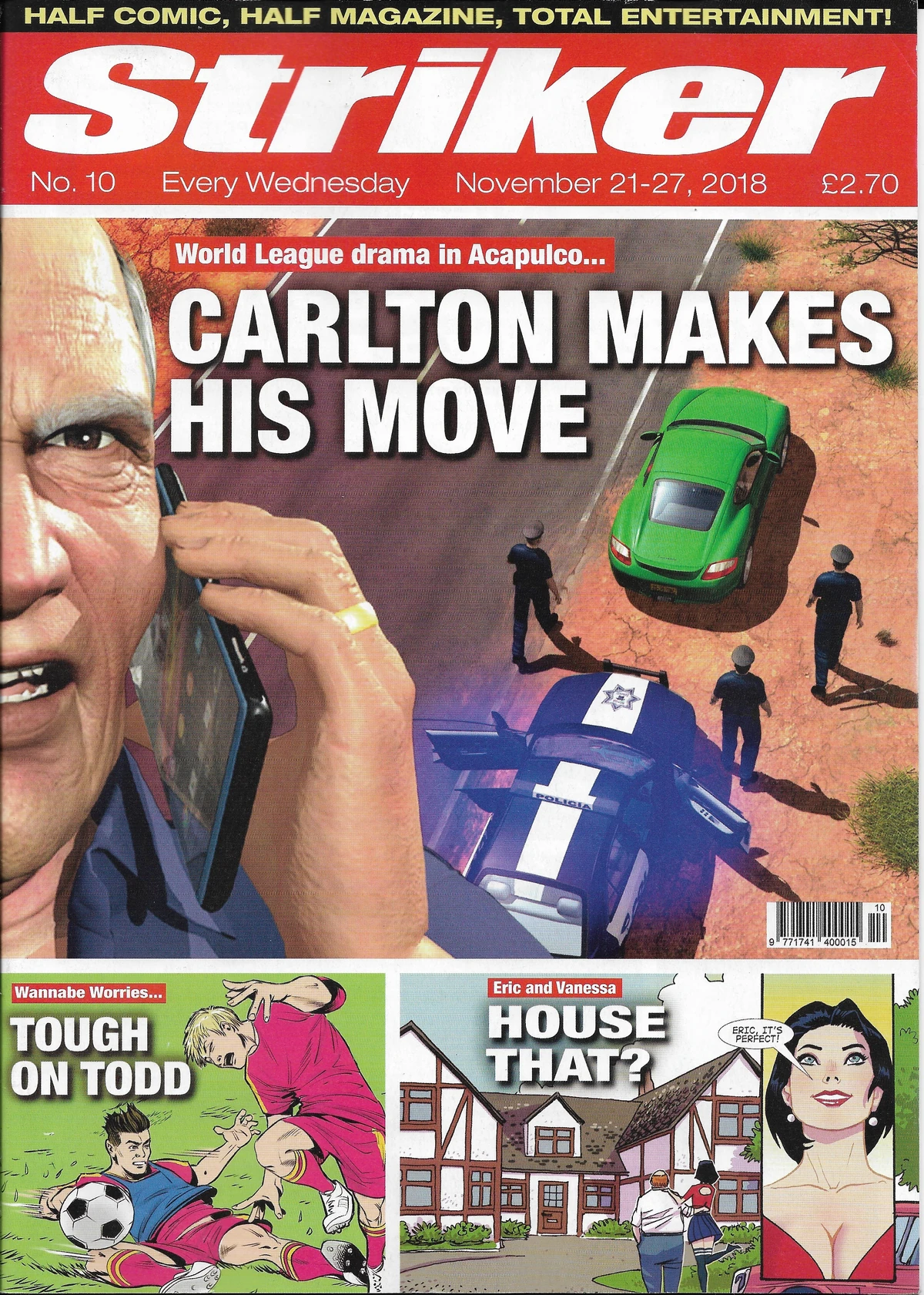 Striker Vol 2 10 | Albion British Comics Database Wiki | Fandom