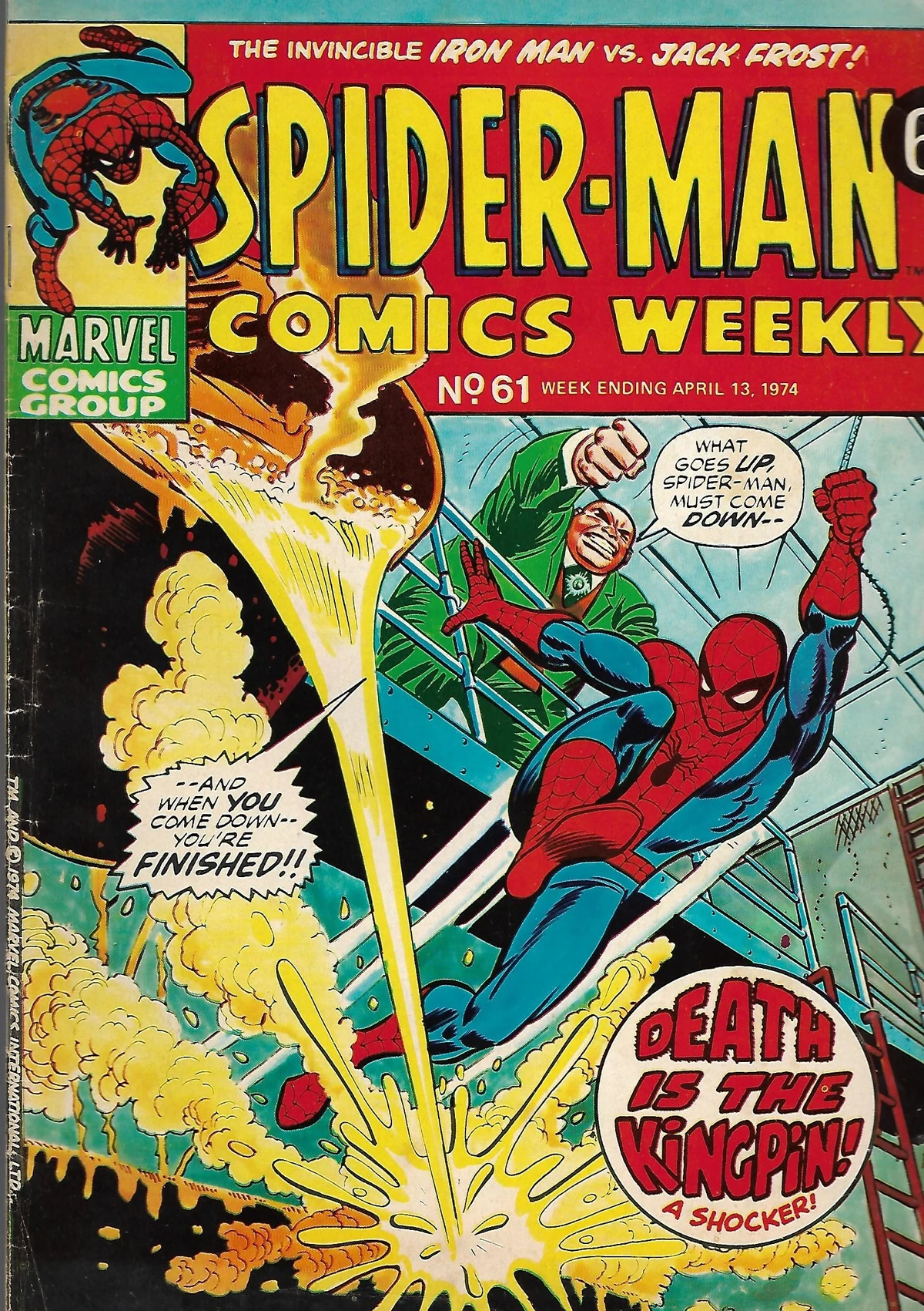 Spider-Man Comics Weekly Vol 1 61 | Albion British Comics Database Wiki ...