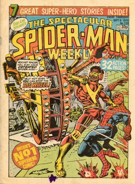 The Spectacular Spider-Man Weekly Vol 1 339 | Albion British Comics ...