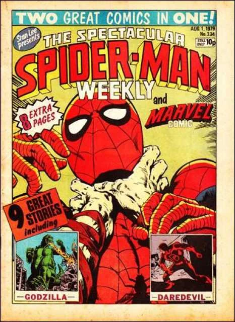 The Spectacular Spider-Man Weekly Vol 1 | Albion British Comics ...