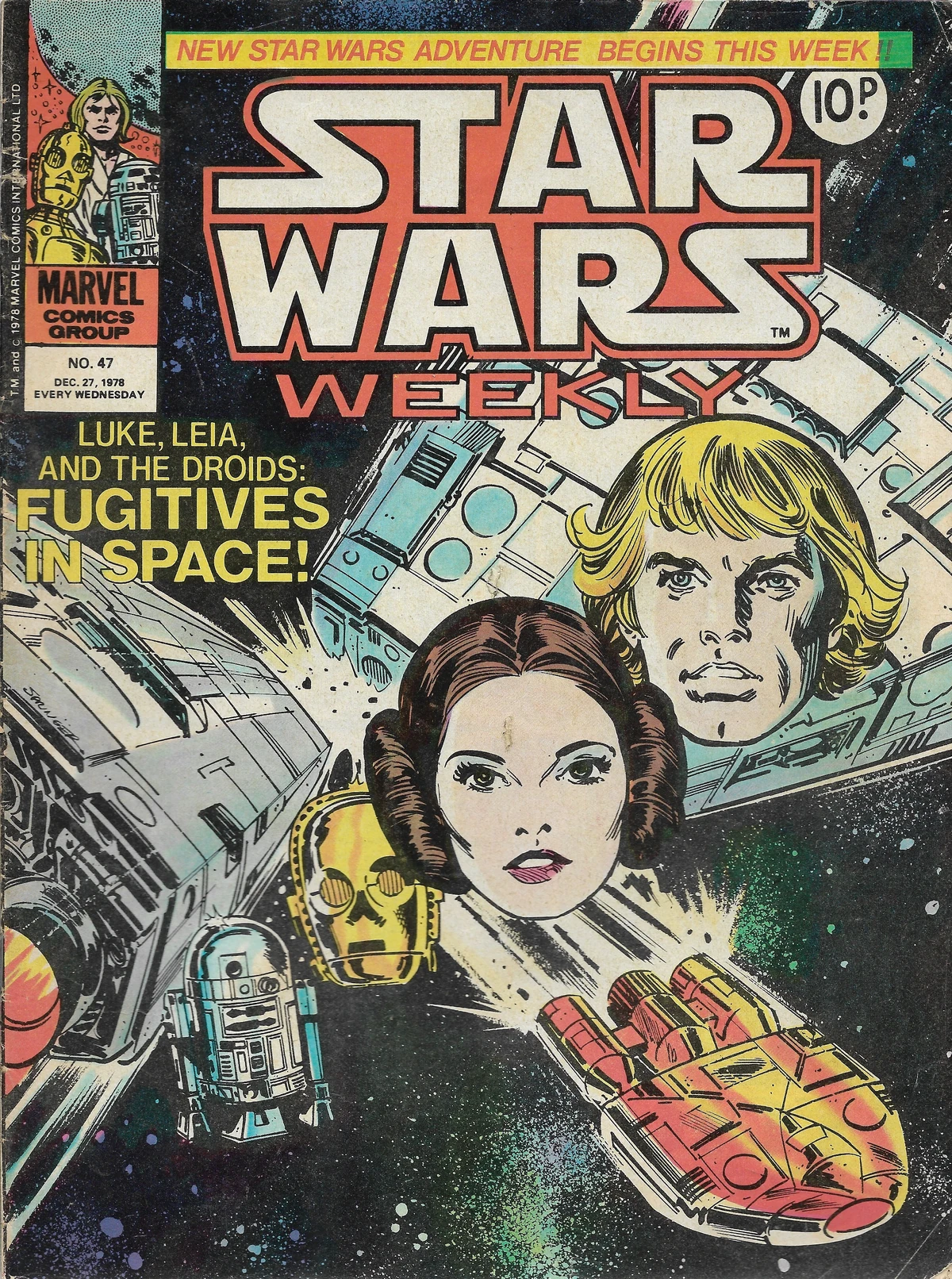 Star Wars Weekly Vol 1 47 | Albion British Comics Database Wiki | Fandom