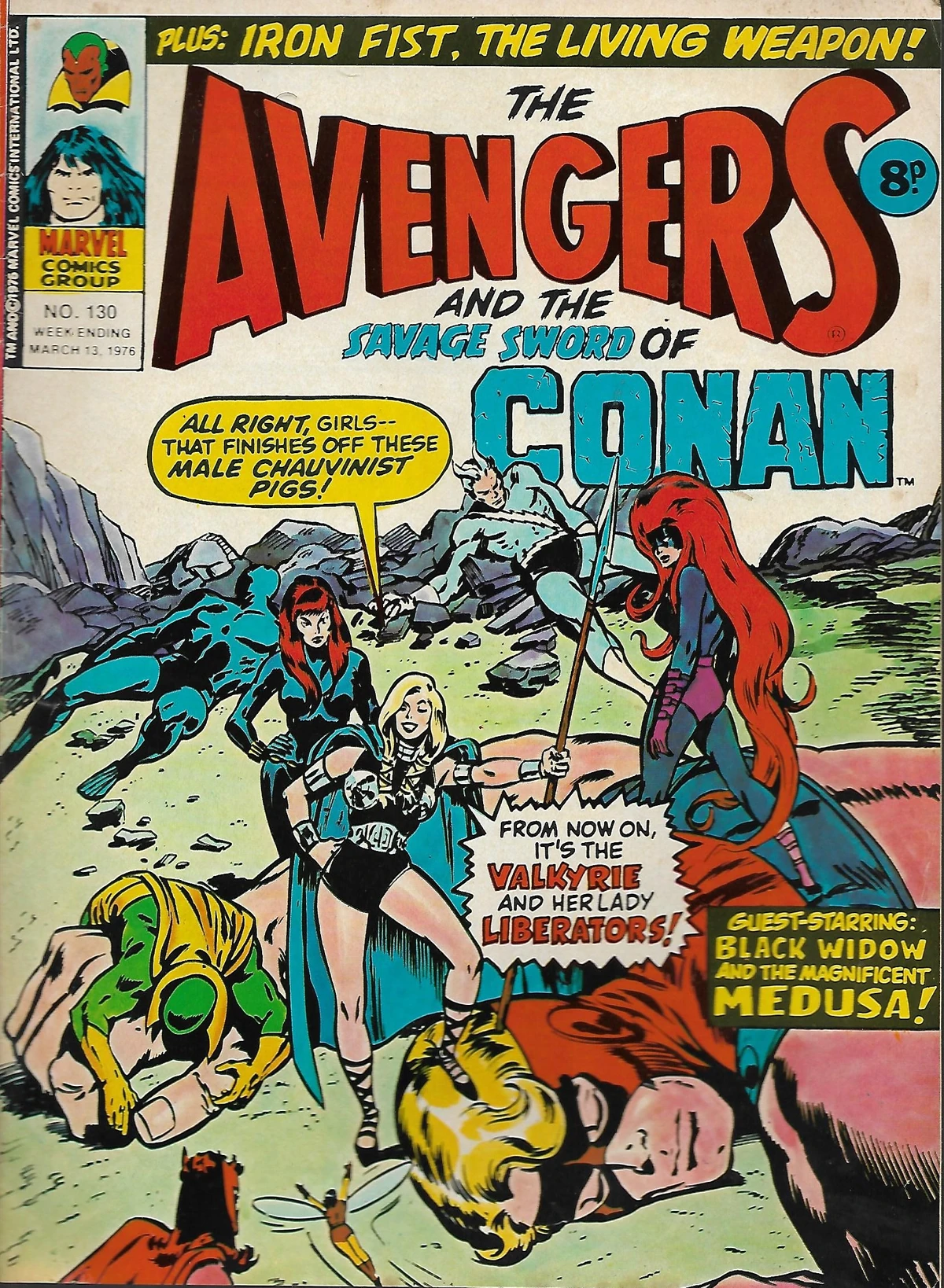 Avengers (Marvel UK) Vol 1 130 | Albion British Comics Database Wiki ...