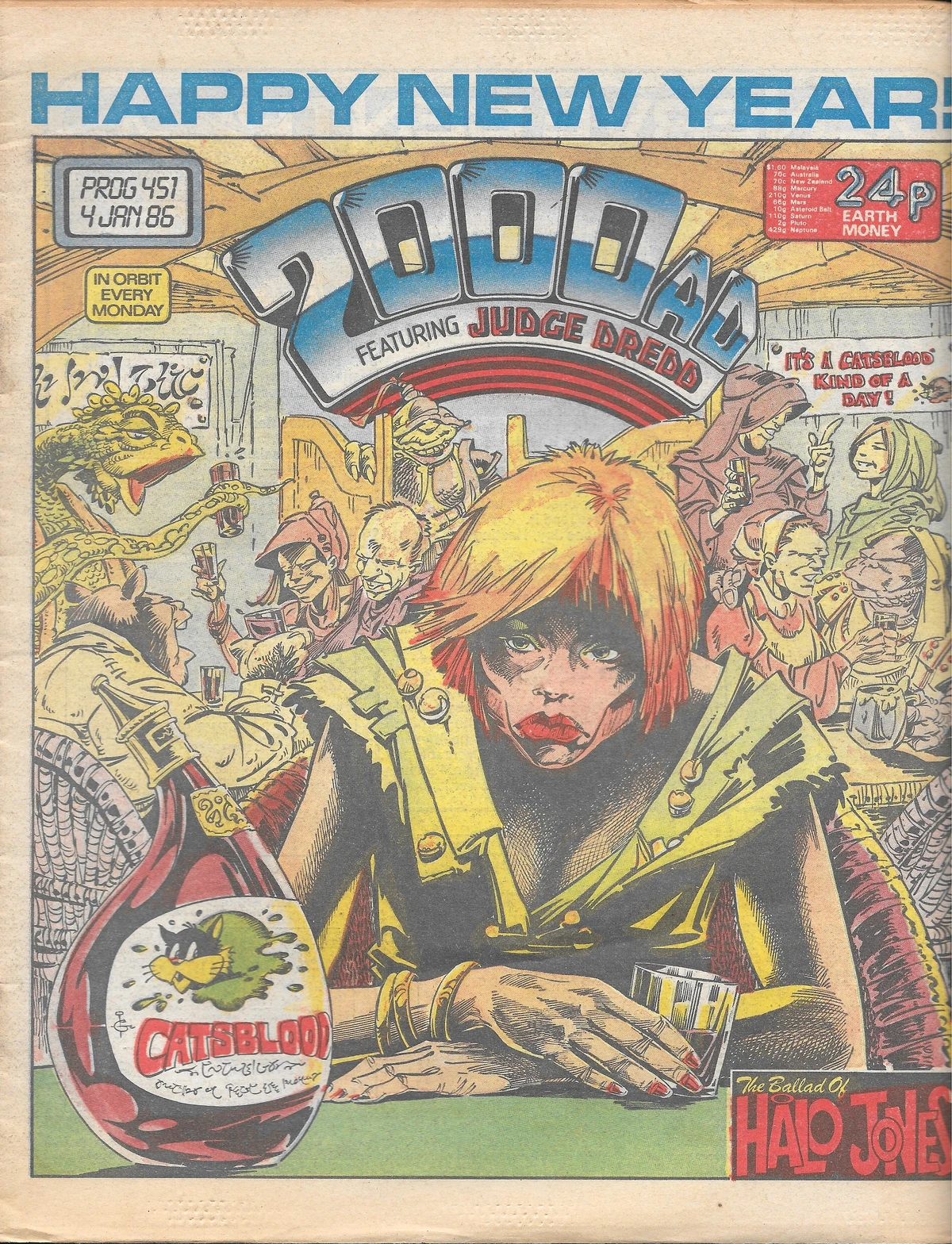 2000 AD Vol 1 451 | Albion British Comics Database Wiki | Fandom