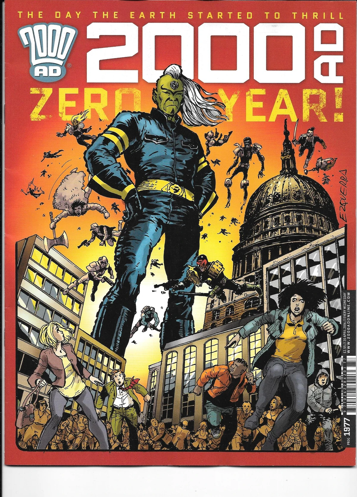 2000 AD Vol 1 1977 | Albion British Comics Database Wiki | Fandom