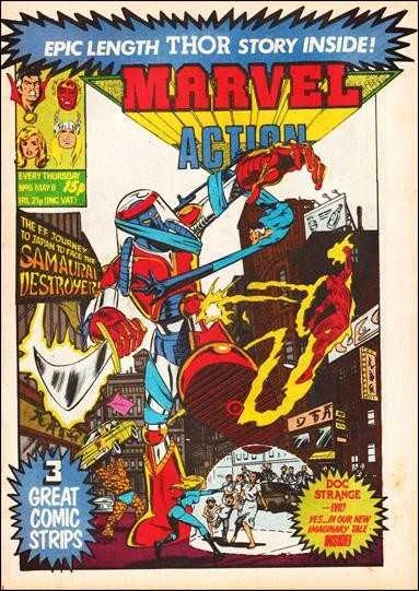 Marvel Action Vol 1 6 | Albion British Comics Database Wiki | Fandom