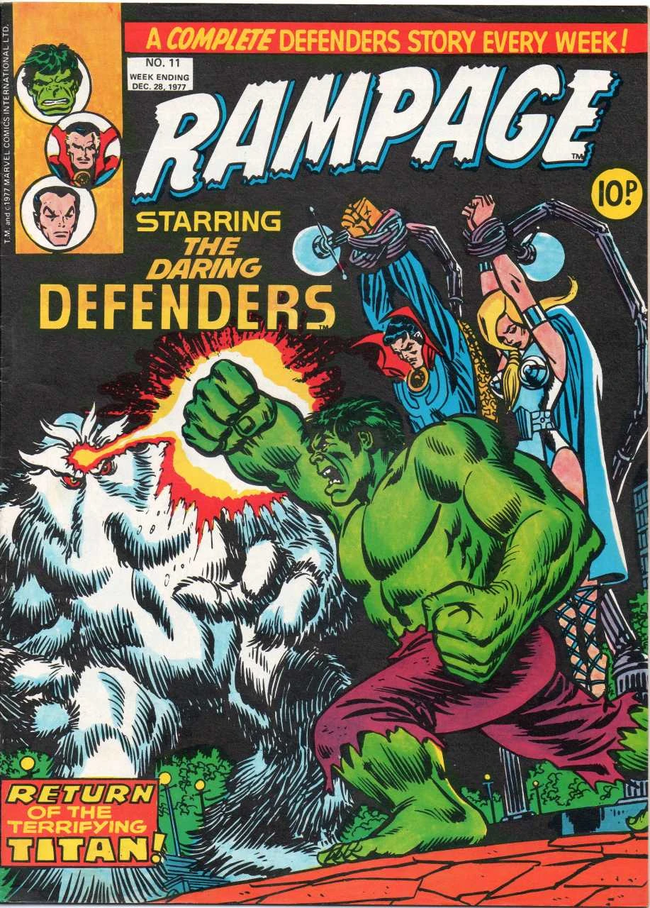 Rampage Vol 1 11 | Albion British Comics Database Wiki | Fandom