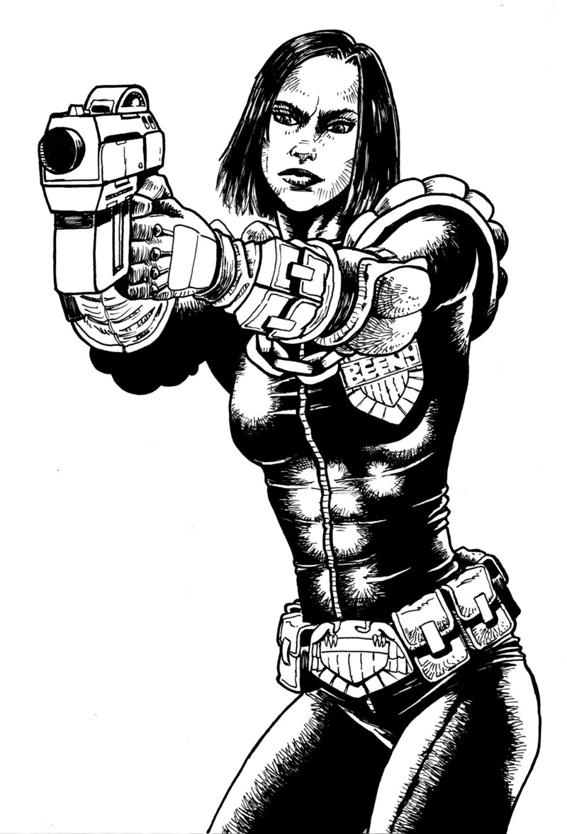 Judge America Beeny/Fan Art | Albion British Comics Database Wiki | Fandom