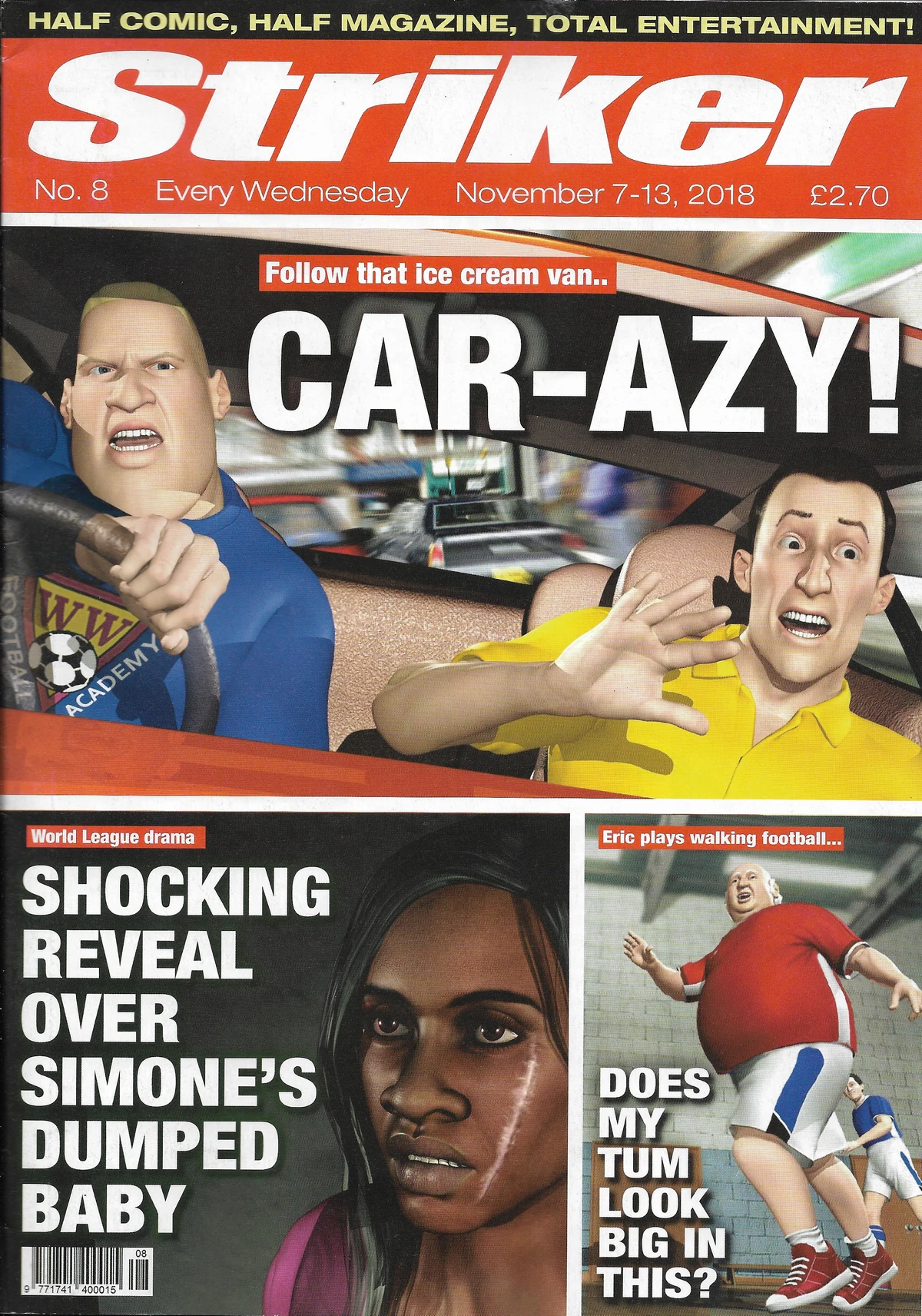 Striker Vol 2 8 | Albion British Comics Database Wiki | Fandom