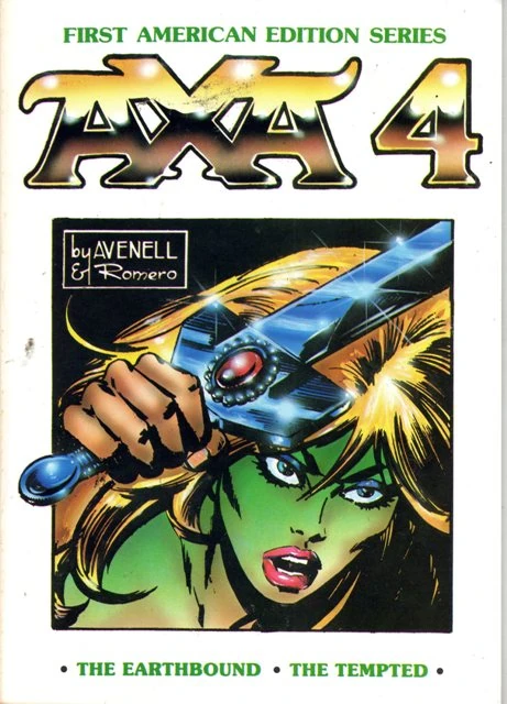 Axa Vol 1 4 | Albion British Comics Database Wiki | Fandom