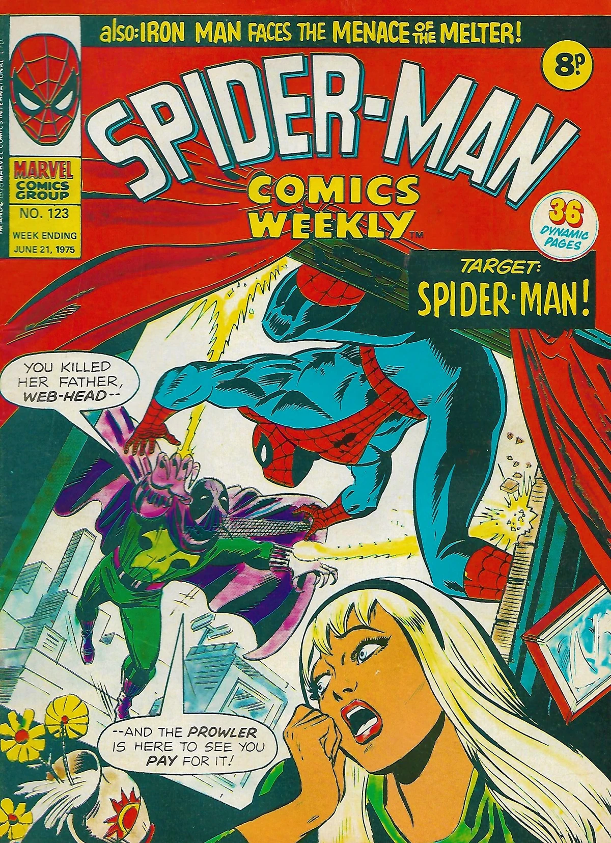 Spider-Man Comics Weekly Vol 1 123 | Albion British Comics Database ...